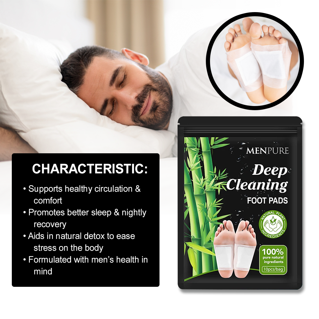 Menpure Deep Cleaning Foot Pads